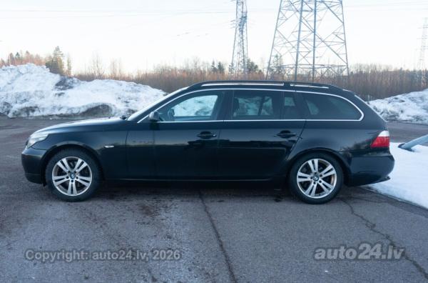 Melns BMW 5 Series 2008 Tallina, ar dzinēja tilpumu 3.00 L un nobraukumu 367 tūkst. km par 4500 €, foto 6 vietnē AUTOMOTO.COM.LV
