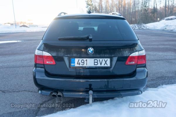 Melns BMW 5 Series 2008 Tallina, ar dzinēja tilpumu 3.00 L un nobraukumu 367 tūkst. km par 4500 €, foto 8 vietnē AUTOMOTO.COM.LV