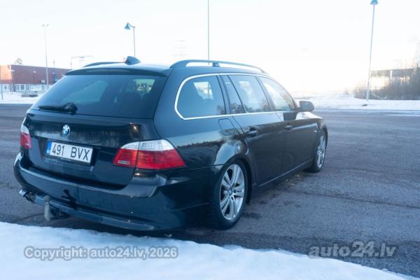 Melns BMW 5 Series 2008 Tallina, ar dzinēja tilpumu 3.00 L un nobraukumu 367 tūkst. km par 4500 €, foto 9 vietnē AUTOMOTO.COM.LV