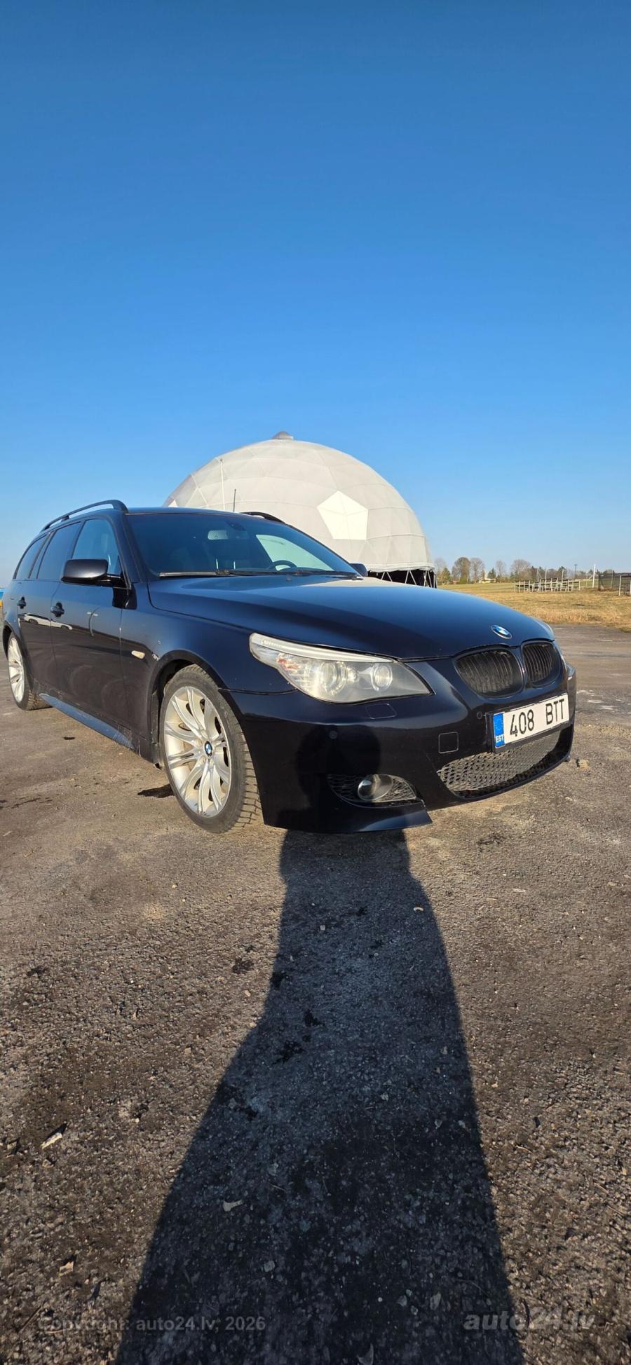 Melns BMW 5 Series 2008 Tallina, ar dzinēja tilpumu 3.00 L un nobraukumu 336 tūkst. km par 6000 €, foto 3 vietnē AUTOMOTO.COM.LV