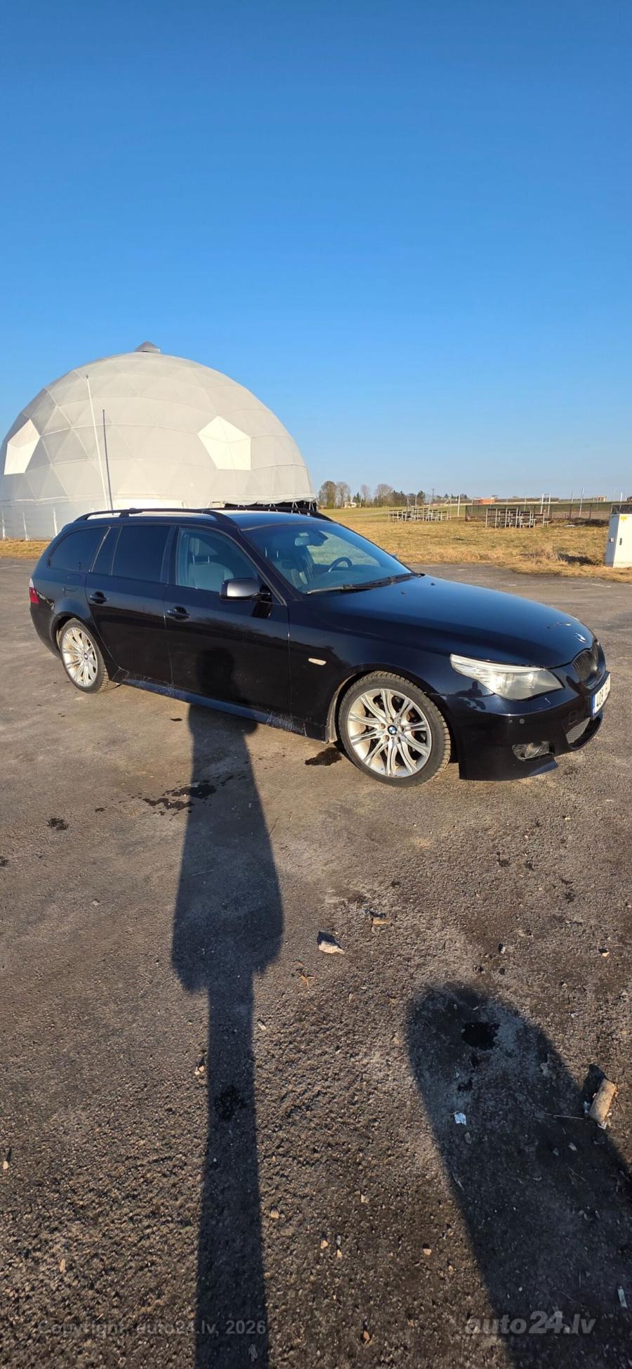 Melns BMW 5 Series 2008 Tallina, ar dzinēja tilpumu 3.00 L un nobraukumu 336 tūkst. km par 6000 €, foto 4 vietnē AUTOMOTO.COM.LV