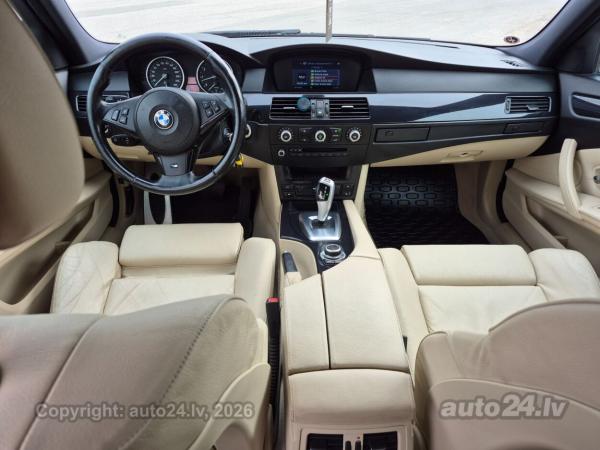 Melns BMW 5 Series 2008 Tartu, ar dzinēja tilpumu 2.50 L un nobraukumu 260 tūkst. km par 5800 €, foto 4 vietnē AUTOMOTO.COM.LV