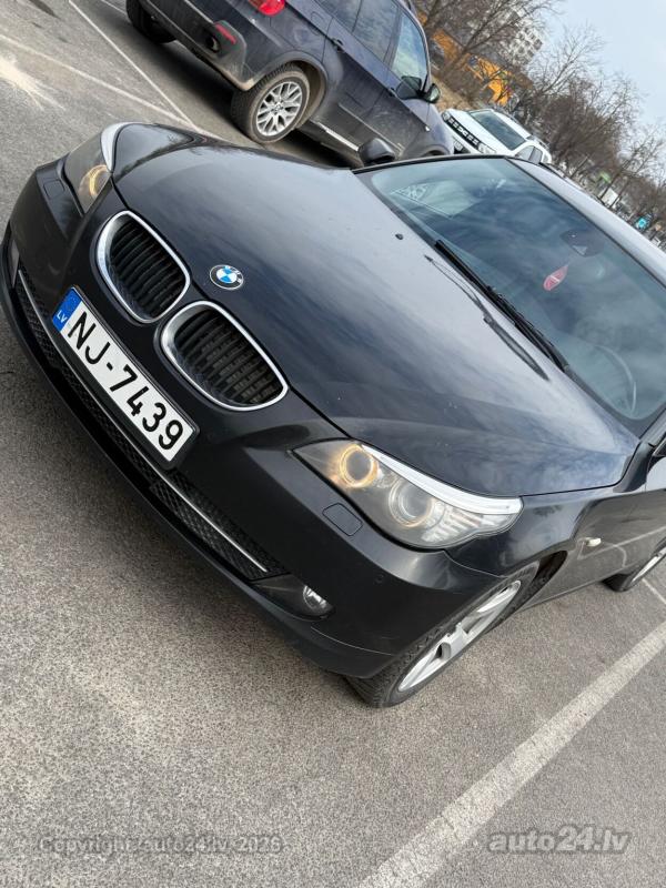 Melns BMW 5 Series 2008 Rīga, ar dzinēja tilpumu 2.00 L un nobraukumu 383 tūkst. km par 4200 €, foto 1 vietnē AUTOMOTO.COM.LV
