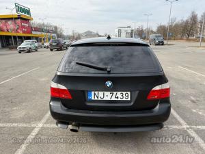Black BMW 5 Series 2008 in Riga, with an engine capacity of 2.00 L and mileage of 383 thousand km for 4200 €, photo 3 on AUTOMOTO.COM.LV