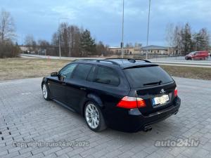 Black BMW 5 Series 2008 in Voru, with an engine capacity of 3.00 L and mileage of 443 thousand km for 6400 €, photo 7 on AUTOMOTO.COM.LV