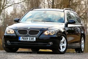 Black BMW 5 Series 2008 in Viljandi, with an engine capacity of 3.00 L and mileage of 362 thousand km for 5890 €, photo  on AUTOMOTO.COM.LV