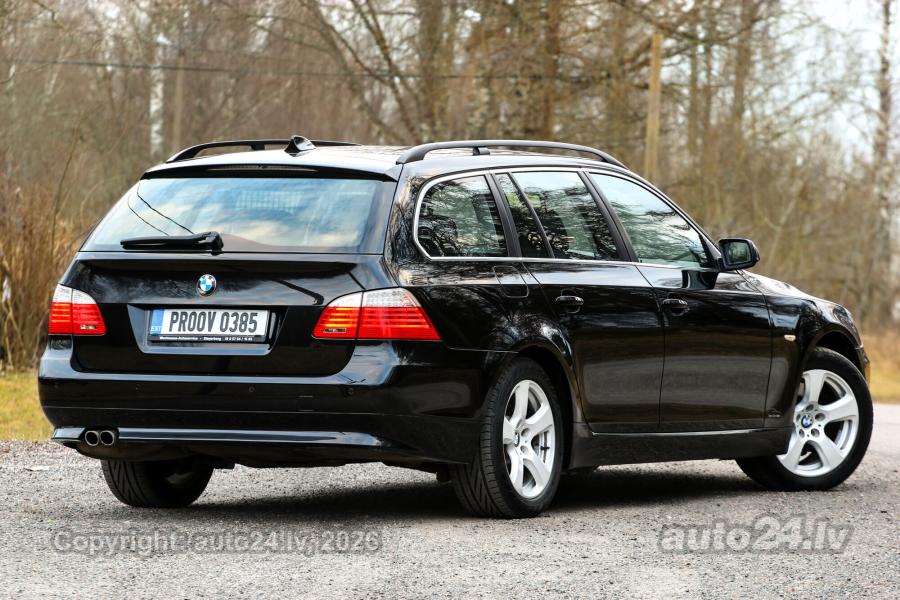 Melns BMW 5 Series 2008 Viljandi, ar dzinēja tilpumu 3.00 L un nobraukumu 362 tūkst. km par 5890 €, foto 5 vietnē AUTOMOTO.COM.LV