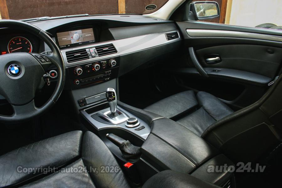 Melns BMW 5 Series 2008 Viljandi, ar dzinēja tilpumu 3.00 L un nobraukumu 362 tūkst. km par 5890 €, foto 8 vietnē AUTOMOTO.COM.LV