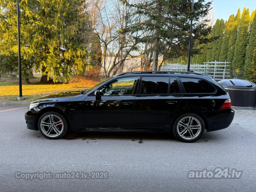Melns BMW 5 Series 2008 Tartu, ar dzinēja tilpumu 3.00 L un nobraukumu 433 tūkst. km par 5200 €, foto 3 vietnē AUTOMOTO.COM.LV