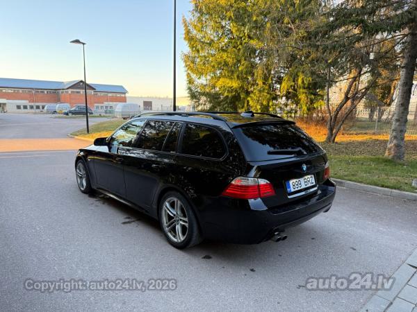 Black BMW 5 Series 2008 in Tartu, with an engine capacity of 3.00 L and mileage of 433 thousand km for 5200 €, photo 3 on AUTOMOTO.COM.LV