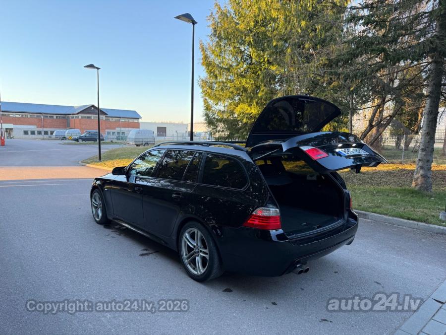 Melns BMW 5 Series 2008 Tartu, ar dzinēja tilpumu 3.00 L un nobraukumu 433 tūkst. km par 5200 €, foto 5 vietnē AUTOMOTO.COM.LV