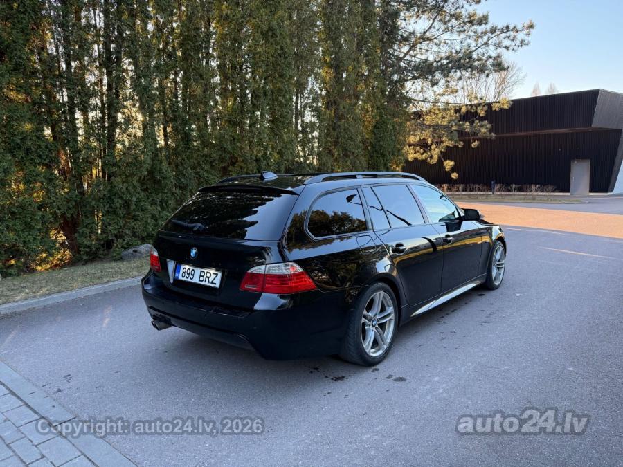 Melns BMW 5 Series 2008 Tartu, ar dzinēja tilpumu 3.00 L un nobraukumu 433 tūkst. km par 5200 €, foto 8 vietnē AUTOMOTO.COM.LV