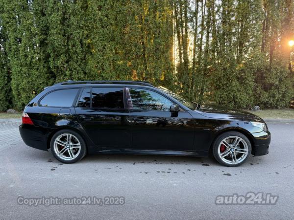 Black BMW 5 Series 2008 in Tartu, with an engine capacity of 3.00 L and mileage of 433 thousand km for 5200 €, photo 8 on AUTOMOTO.COM.LV