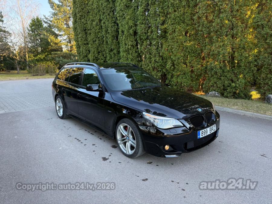 Melns BMW 5 Series 2008 Tartu, ar dzinēja tilpumu 3.00 L un nobraukumu 433 tūkst. km par 5200 €, foto 10 vietnē AUTOMOTO.COM.LV