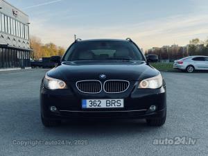 Black BMW 5 Series 2008 in Tallinn, with an engine capacity of 3.00 L and mileage of 399 thousand km for 3990 €, photo 19 on AUTOMOTO.COM.LV