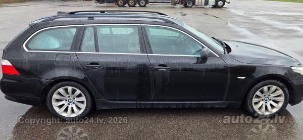 Melns BMW 5 Series 2008 Pērnava, ar dzinēja tilpumu 3.00 L un nobraukumu 500 tūkst. km par 3200 €, foto 2 vietnē AUTOMOTO.COM.LV