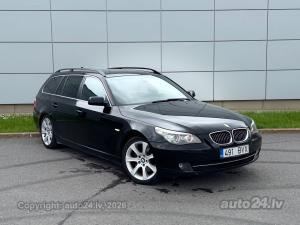 Черный БМВ 5 Серия 2008 в Тарту, объемом двигателя 3.00 л и пробегом 360 тыс. км за 4300 €, фото 4 на AUTOMOTO.COM.LV