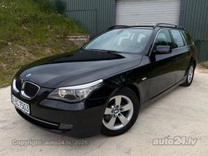 Black BMW 5 Series 2008 in Viljandi, with an engine capacity of 3.00 L and mileage of 355 thousand km for 5990 €, photo  on AUTOMOTO.COM.LV