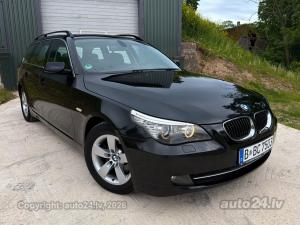 Black BMW 5 Series 2008 in Viljandi, with an engine capacity of 3.00 L and mileage of 355 thousand km for 5990 €, photo 4 on AUTOMOTO.COM.LV