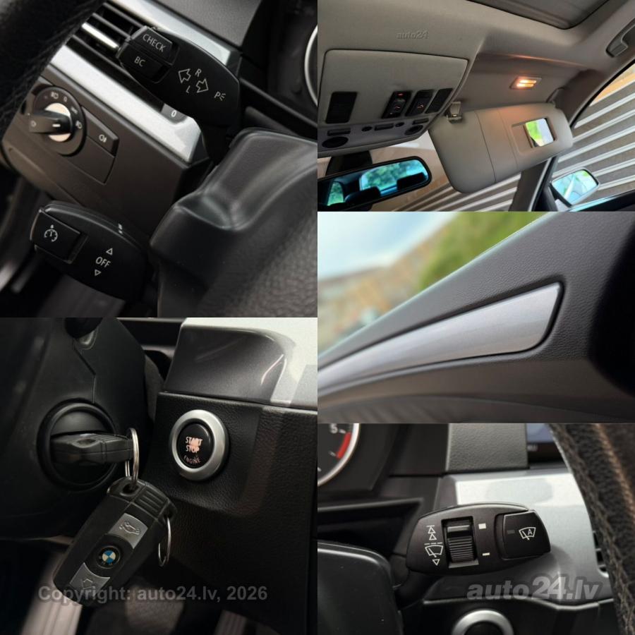 Black BMW 5 Series 2008 in Viljandi, with an engine capacity of 3.00 L and mileage of 355 thousand km for 5990 €, photo 17 on AUTOMOTO.COM.LV