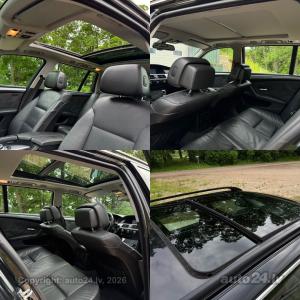 Black BMW 5 Series 2008 in Viljandi, with an engine capacity of 3.00 L and mileage of 355 thousand km for 5990 €, photo 19 on AUTOMOTO.COM.LV