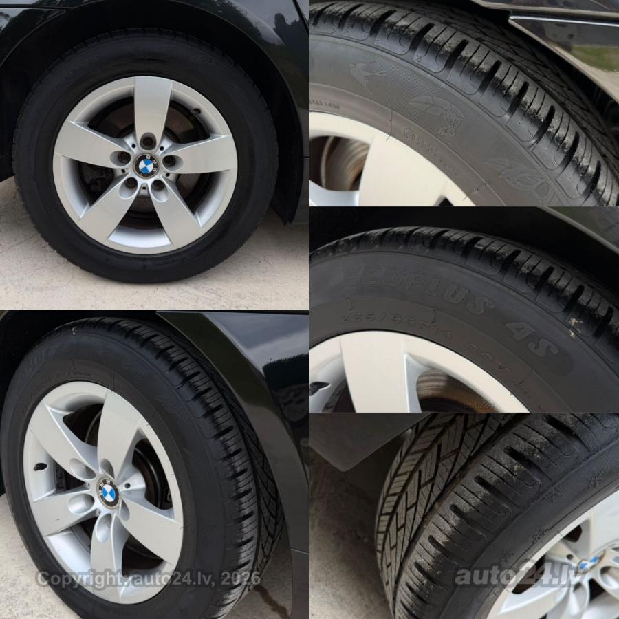 Black BMW 5 Series 2008 in Viljandi, with an engine capacity of 3.00 L and mileage of 355 thousand km for 5990 €, photo 23 on AUTOMOTO.COM.LV