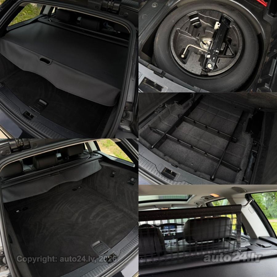 Black BMW 5 Series 2008 in Viljandi, with an engine capacity of 3.00 L and mileage of 355 thousand km for 5990 €, photo 24 on AUTOMOTO.COM.LV