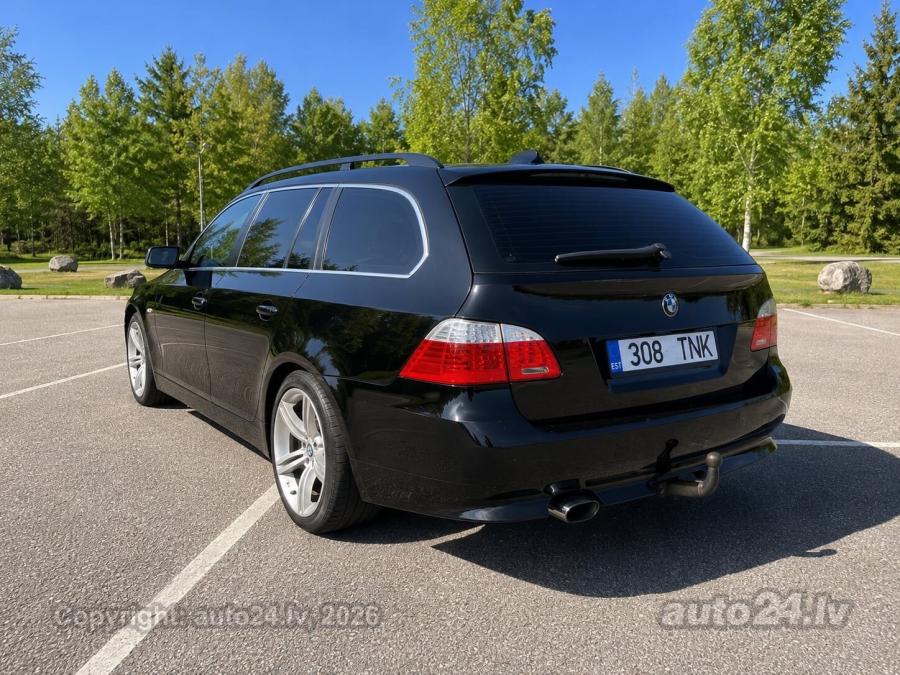 Черный БМВ 5 Серия 2008 в Таллин, объемом двигателя 2.00 л и пробегом 0 тыс. км за 4998 €, фото 8 на AUTOMOTO.COM.LV