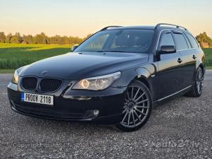 Black BMW 5 Series 2008 in Paide, with an engine capacity of 3.00 L and mileage of 283 thousand km for 5990 €, photo  on AUTOMOTO.COM.LV