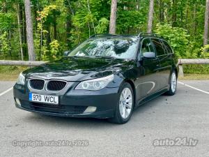 Melns BMW 5 Series 2008 Tallina, ar dzinēja tilpumu 2.00 L un nobraukumu 0 tūkst. km par 4200 €, foto  vietnē AUTOMOTO.COM.LV