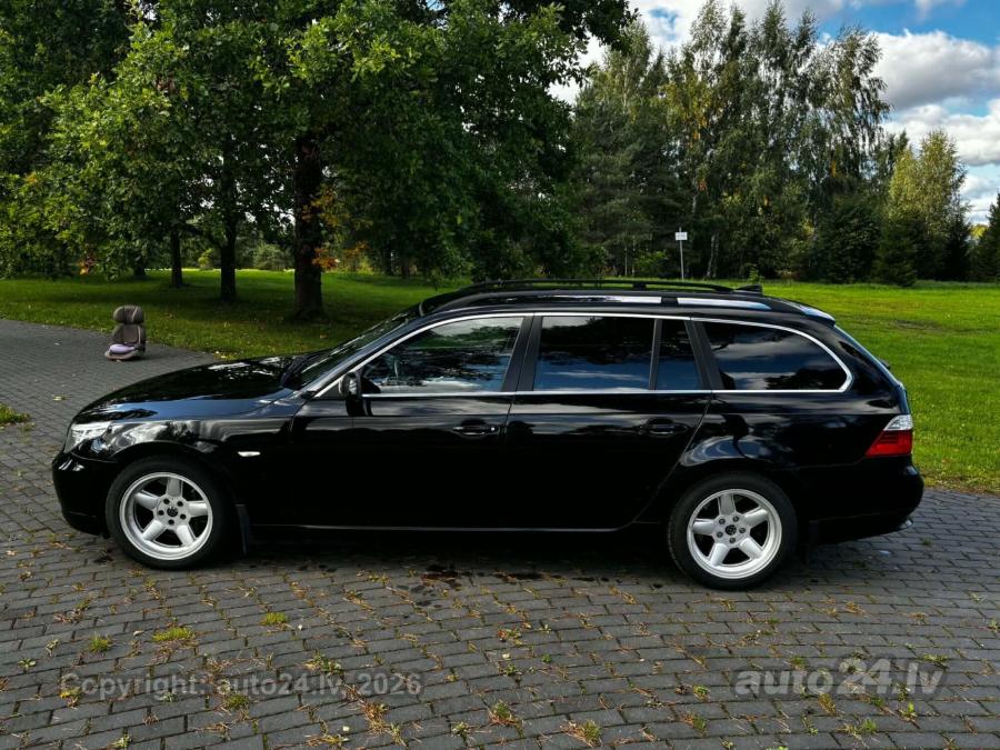 Черный БМВ 5 Серия 2008 в Таллин, объемом двигателя 3.00 л и пробегом 0 тыс. км за 6900 €, фото 7 на AUTOMOTO.COM.LV