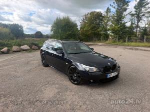 Black BMW 5 Series 2008 in Tallinn, with an engine capacity of 3.00 L and mileage of 354 thousand km for 7890 €, photo  on AUTOMOTO.COM.LV