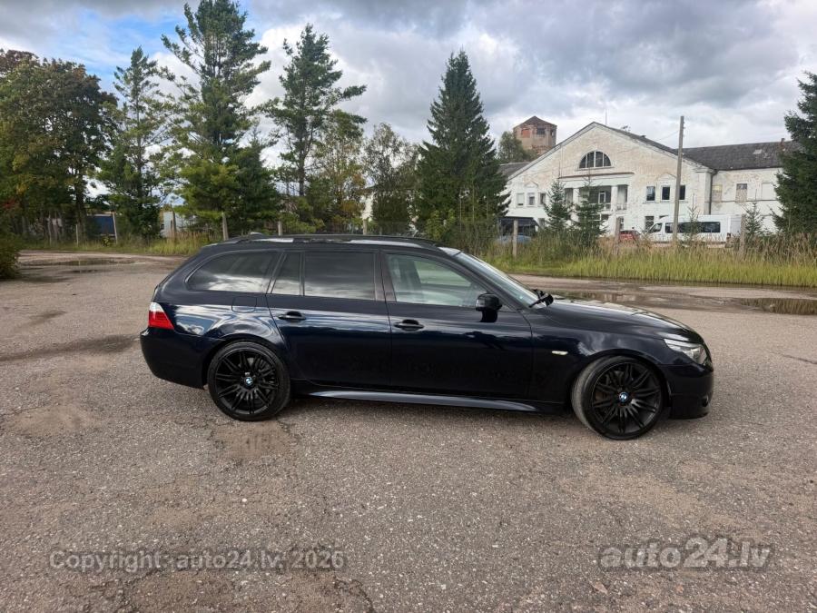 Melns BMW 5 Series 2008 Tallina, ar dzinēja tilpumu 3.00 L un nobraukumu 354 tūkst. km par 7890 €, foto 3 vietnē AUTOMOTO.COM.LV