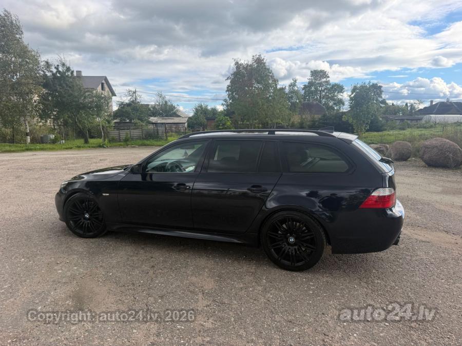 Melns BMW 5 Series 2008 Tallina, ar dzinēja tilpumu 3.00 L un nobraukumu 354 tūkst. km par 7890 €, foto 5 vietnē AUTOMOTO.COM.LV