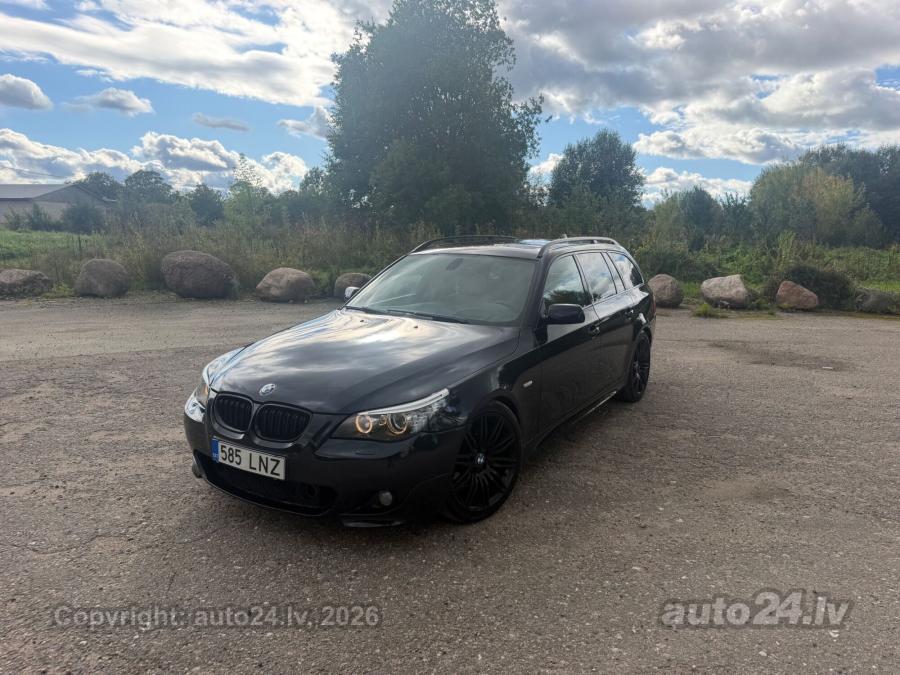 Melns BMW 5 Series 2008 Tallina, ar dzinēja tilpumu 3.00 L un nobraukumu 354 tūkst. km par 7890 €, foto 6 vietnē AUTOMOTO.COM.LV