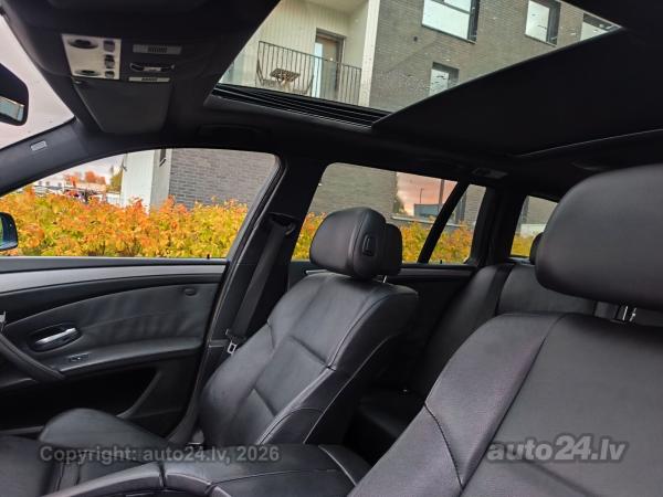 Black BMW 5 Series 2008 in Tartu, with an engine capacity of 3.00 L and mileage of 399 thousand km for 4600 €, photo 8 on AUTOMOTO.COM.LV