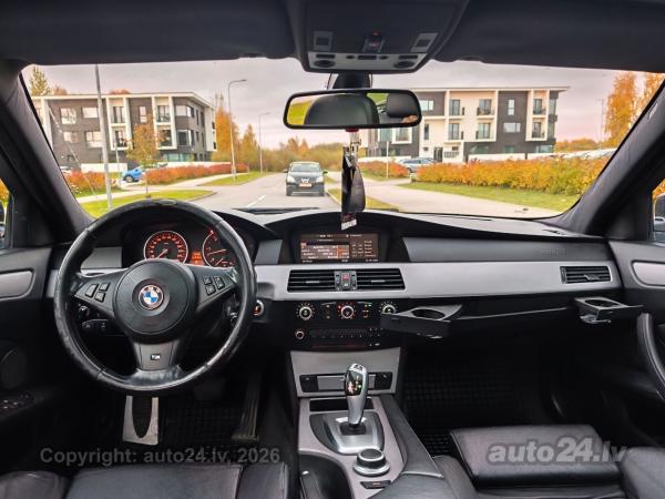 Black BMW 5 Series 2008 in Tartu, with an engine capacity of 3.00 L and mileage of 399 thousand km for 4600 €, photo 10 on AUTOMOTO.COM.LV