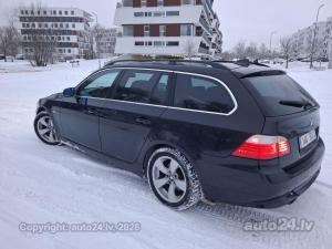 Melns BMW 5 Series 2009 Rakvere, ar dzinēja tilpumu 2.00 L un nobraukumu 443 tūkst. km par 6000 €, foto  vietnē AUTOMOTO.COM.LV