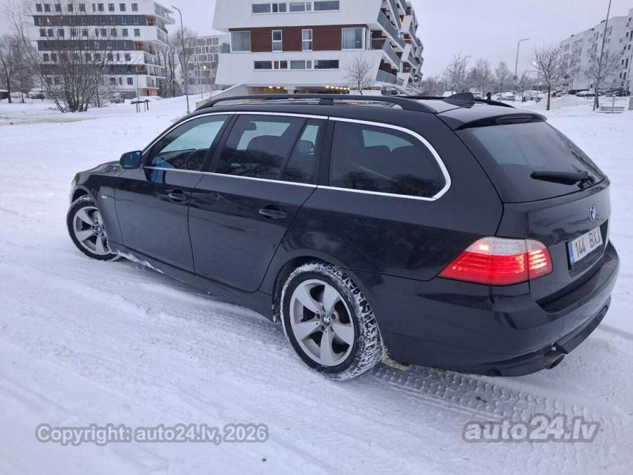 Melns BMW 5 Series 2009 Rakvere, ar dzinēja tilpumu 2.00 L un nobraukumu 443 tūkst. km par 6000 €, foto 3 vietnē AUTOMOTO.COM.LV