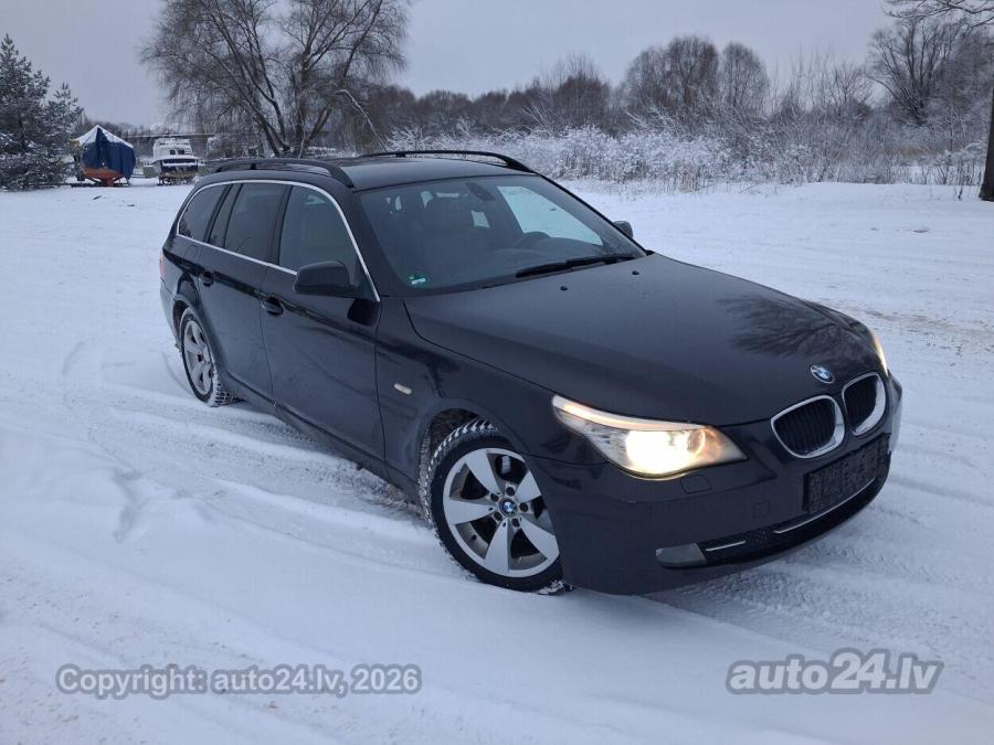 Melns BMW 5 Series 2009 Rakvere, ar dzinēja tilpumu 2.00 L un nobraukumu 443 tūkst. km par 6000 €, foto 4 vietnē AUTOMOTO.COM.LV