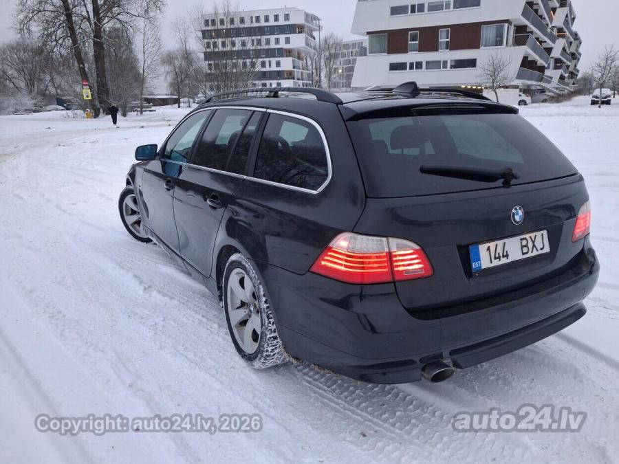 Melns BMW 5 Series 2009 Rakvere, ar dzinēja tilpumu 2.00 L un nobraukumu 443 tūkst. km par 6000 €, foto 6 vietnē AUTOMOTO.COM.LV