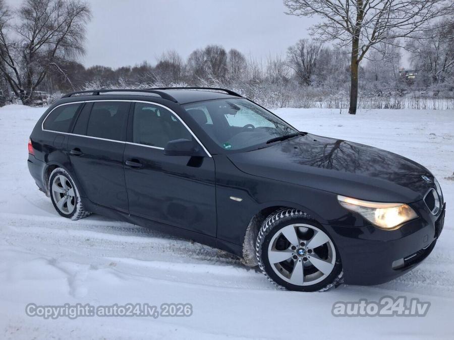 Melns BMW 5 Series 2009 Rakvere, ar dzinēja tilpumu 2.00 L un nobraukumu 443 tūkst. km par 6000 €, foto 7 vietnē AUTOMOTO.COM.LV