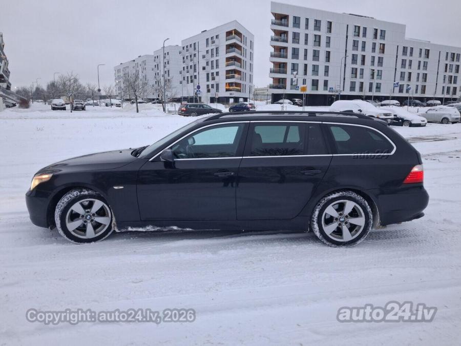Melns BMW 5 Series 2009 Rakvere, ar dzinēja tilpumu 2.00 L un nobraukumu 443 tūkst. km par 6000 €, foto 9 vietnē AUTOMOTO.COM.LV