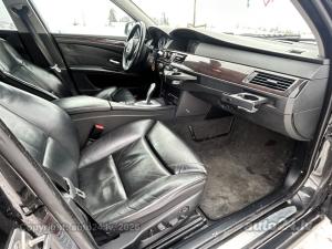 Black BMW 5 Series 2009 in Tallinn, with an engine capacity of 3.00 L and mileage of 373 thousand km for 7500 €, photo 7 on AUTOMOTO.COM.LV