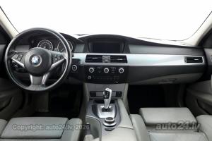 Black BMW 5 Series 2009 in Tallinn, with an engine capacity of 3.00 L and mileage of 346 thousand km for 3499 €, photo 6 on AUTOMOTO.COM.LV
