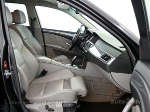 Black BMW 5 Series 2009 in Tallinn, with an engine capacity of 3.00 L and mileage of 346 thousand km for 3499 €, photo 7 on AUTOMOTO.COM.LV