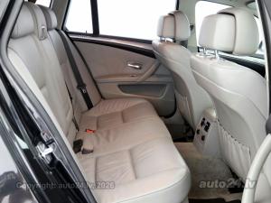 Black BMW 5 Series 2009 in Tallinn, with an engine capacity of 3.00 L and mileage of 346 thousand km for 3499 €, photo 8 on AUTOMOTO.COM.LV