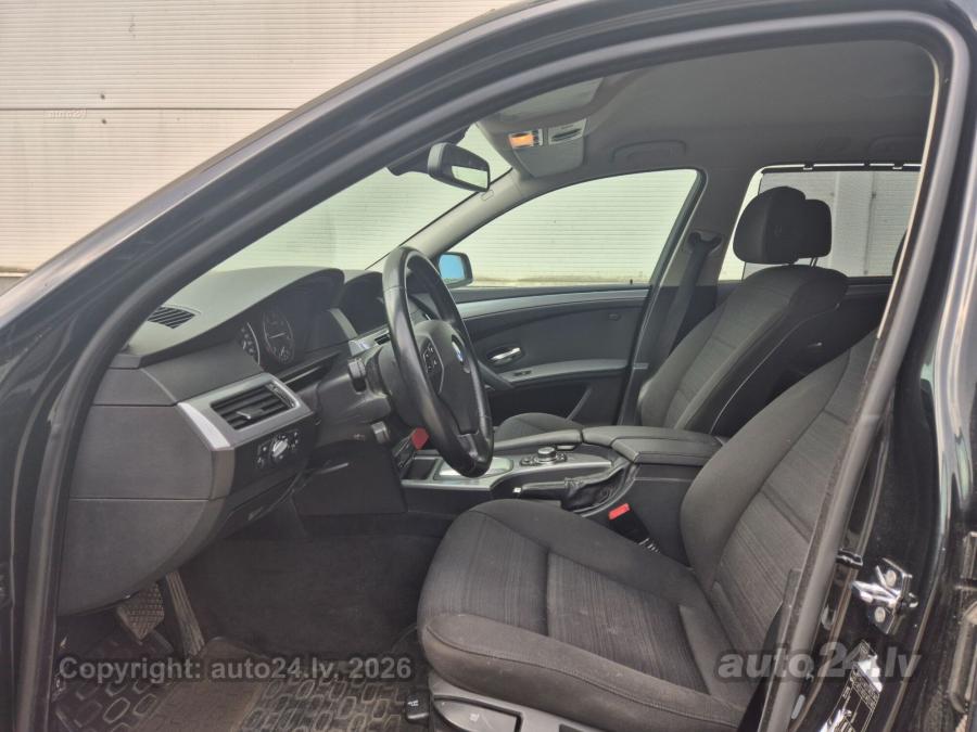 Melns BMW 5 Series 2009 Pērnava, ar dzinēja tilpumu 2.00 L un nobraukumu 360 tūkst. km par 2999 €, foto 9 vietnē AUTOMOTO.COM.LV