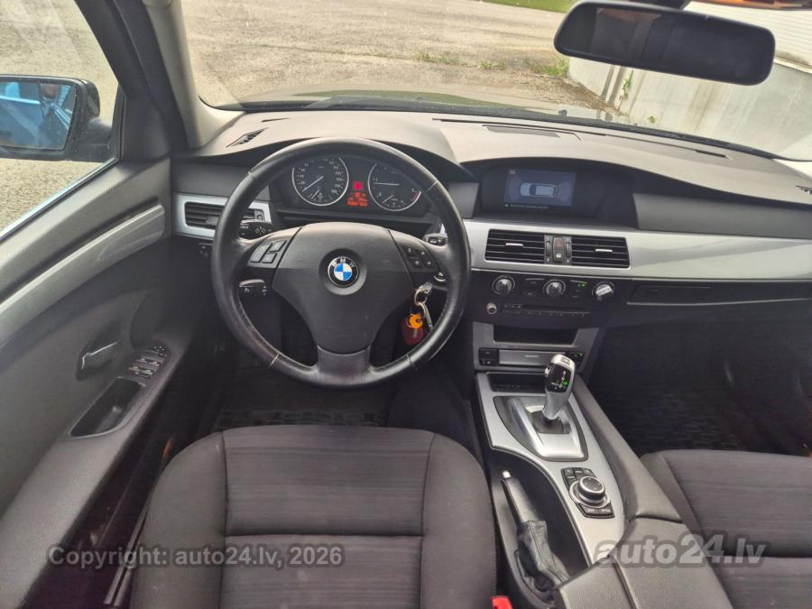 Melns BMW 5 Series 2009 Pērnava, ar dzinēja tilpumu 2.00 L un nobraukumu 360 tūkst. km par 2999 €, foto 10 vietnē AUTOMOTO.COM.LV