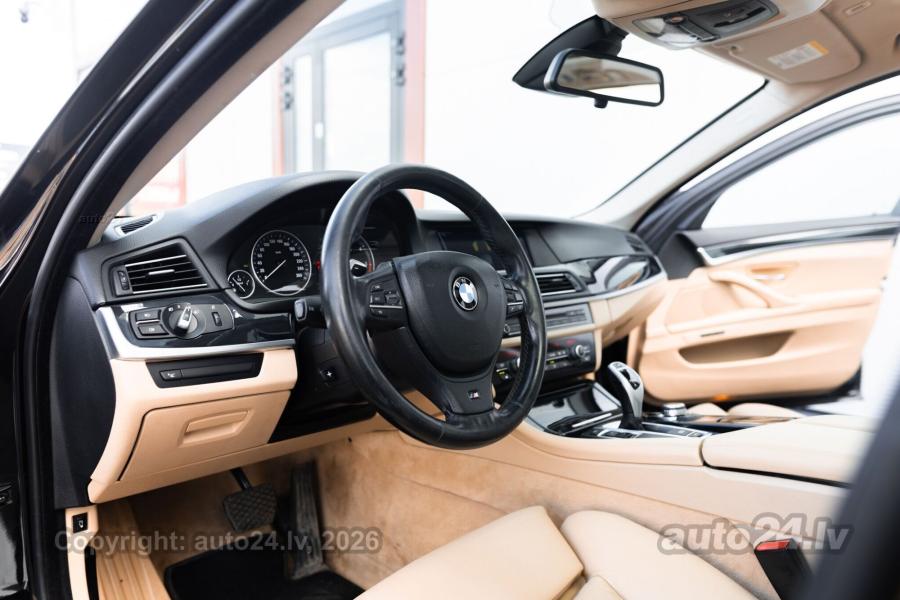 Melns BMW 5 Series 2010 Tallina, ar dzinēja tilpumu 3.00 L un nobraukumu 332 tūkst. km par 9990 €, foto 10 vietnē AUTOMOTO.COM.LV